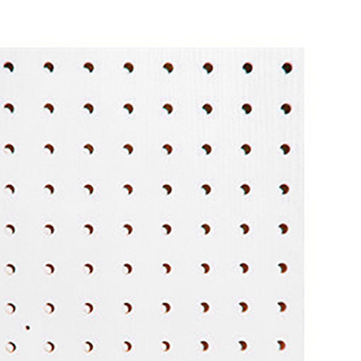 Apexare 100 Spools Sewing Thread Holder, Wall Mounted, Sewing Thread Peg Board, Pegboard Wall Organizer, Spool Holder Organizer, with 25 Wooden Sticks White 300x300mm