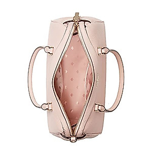 Kate Spade New York Mimi Pebbled Leather Satchel (Rose Smoke)