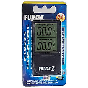 Fluval 2-in-1 Digital Aquarium Thermometer