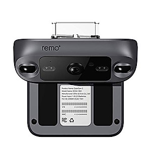 Remo+ DoorCam 2 Wireless Over-The-Door Smart Security Camera with 1080p HD Video, Motion Sensor, 2-Way Talk, and Alexa Enabled (No Monthly Fees) (Free Cloud Storage), Dark Grey