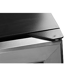 24'' Wine and Beverage Cooler Refrigerator-Dual Zone Built-in or Freestanding Fridge with Stainless Steel Tempered Double Glass Door and Temperature Memory Function Holds 19 Wine Bottles &57 Csans