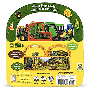 John Deere Kids Machines at Work: Explore Tractors, Vehicles, & Tools Around the Farm - Children's Lift-A-Flap Board Book (John Deere Kids; Flip-a-Flap Children's Interactive Take-Along Board Books)