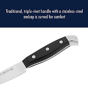 HENCKELS Statement Razor-Sharp 8-inch Bread Knife, Cake Knife, German Engineered Informed by 100+ Years of Mastery