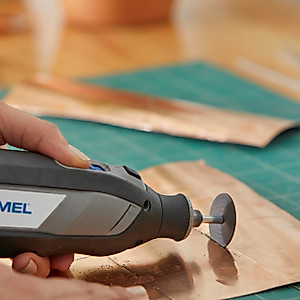 Dremel 734-01 Metal Cutting Rotary Tool Accessories Kit - 16 Piece Set - Includes Engraving Bit, Grinding Stones, and Carbon Steel Brush, Blue