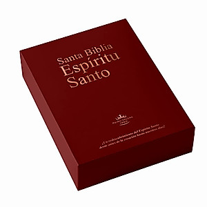 Santa Biblia Espíritu Santo, La Biblia Reina Valera 1960 Edición Español (Vinotinto/Red wine - Spanish Bible)