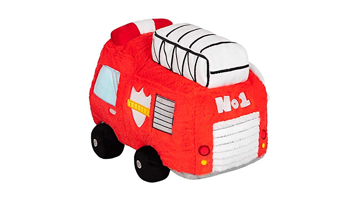 Squishable GO! Fire Truck 12" Plush - Cuddly Fun