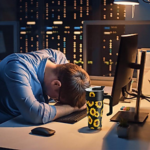 AiHeart 30/40 oz Tumbler Replacement Lids,2pack Spill Proof Straw Lids for YETI,Old Style RTIC,Ozark Trail and More,for Travel Tumblers,Stainless Steel Tumblers,Straw and Sippy Friendly(Black)