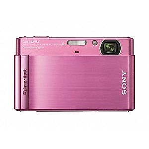 Sony Cyber-shot DSC-T90 12.1 MP Digital Camera with 4x Optical Zoom and Super Steady Shot Image Stabilization (Pink)