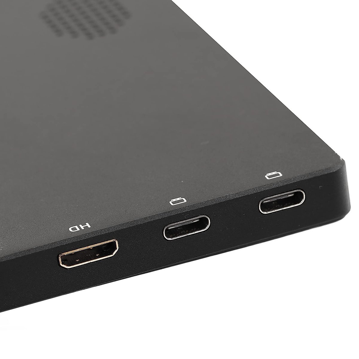 GOWENIC Portable Monitor, 17.3 Inch 1080P FHD USB C Laptop Monitor Computer Display with Protective Case Built in Speaker, for Mobile Phone Computer