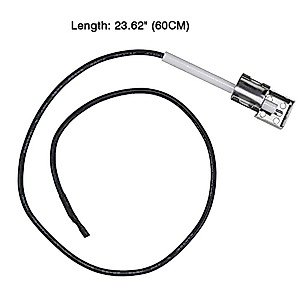 Hisencn Universal Carryover Tube Replacement for Charbroil Advantage 463344116, 463343015, 463344015, Ignition Ceramic Electrode Replacement