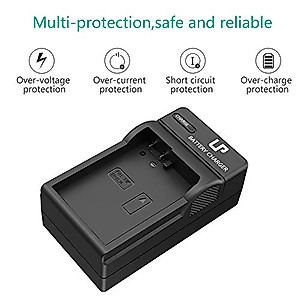 LP EN-EL14 EN EL14a Battery Charger, Charger Compatible with Nikon D3500, D5600, D3300, D5100, D5500, D3100, D3200, D5200, D5300, D3400, DF, Coolpix P7000, P7100, P7700, P7800 Cameras & More