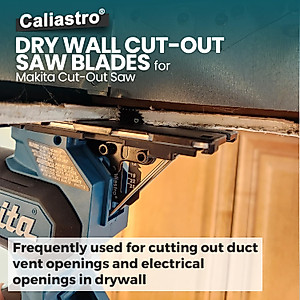 Drywall Cut-Out Saw Blades for Makita Cut-Out Saw - 5 Pack - Caliastro