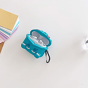 Beats Studio Buds Case,Cute 3D Cartoon Kawaii Funny Fun Beats Studio Buds Case,Soft Silicone Shockproof Keychain Charging Box.for Boys and Girls,Compatible Beats Studio Buds Skin Cases