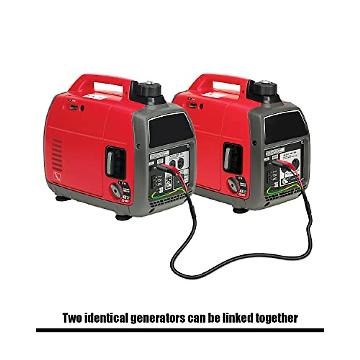 Qnbes Generator Parallel Cables Compatible with Honda EU2200i EU 2200IC Companion EU1000i EU3000 Handi EU3000is Fit for Honda 08E93-HPK123HI for iPower SUA 2000 iV