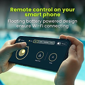 degrii Zima Pro Cordless Robotic Pool Cleaner - Wall & Waterline Cleaning, Smart Mapping Pool Cleaner with 180 µm Filter, Intelligent APP Control - All Pool Types