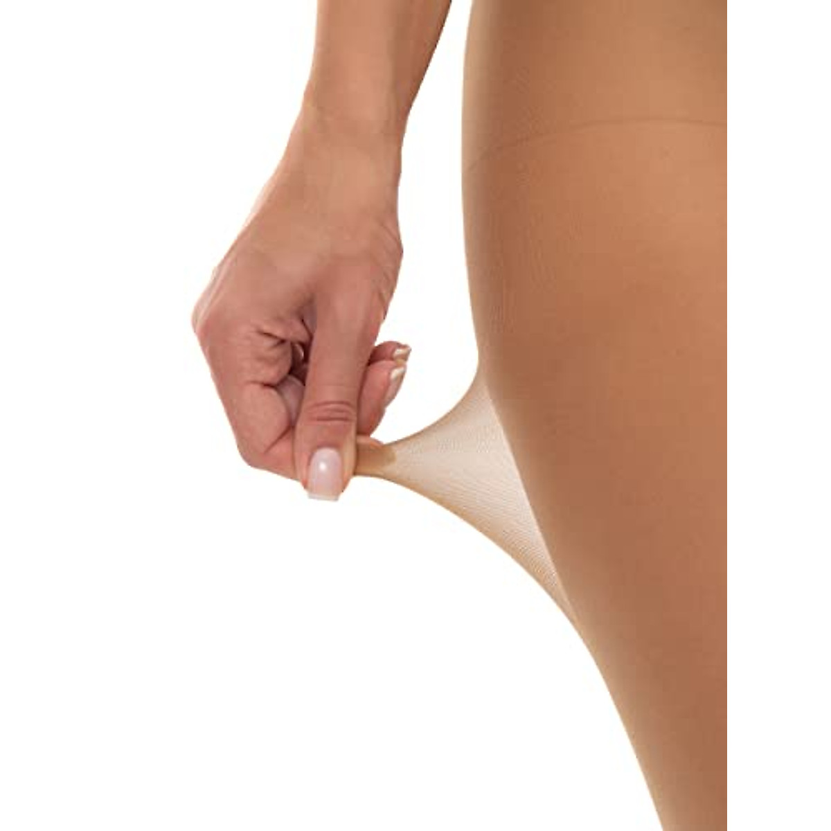 Veluk Sheer Tights For Women Lite 40 Denier With Shorts, Half-Matte Surface, Round Seams, Elastic Belt and Compacted Toe