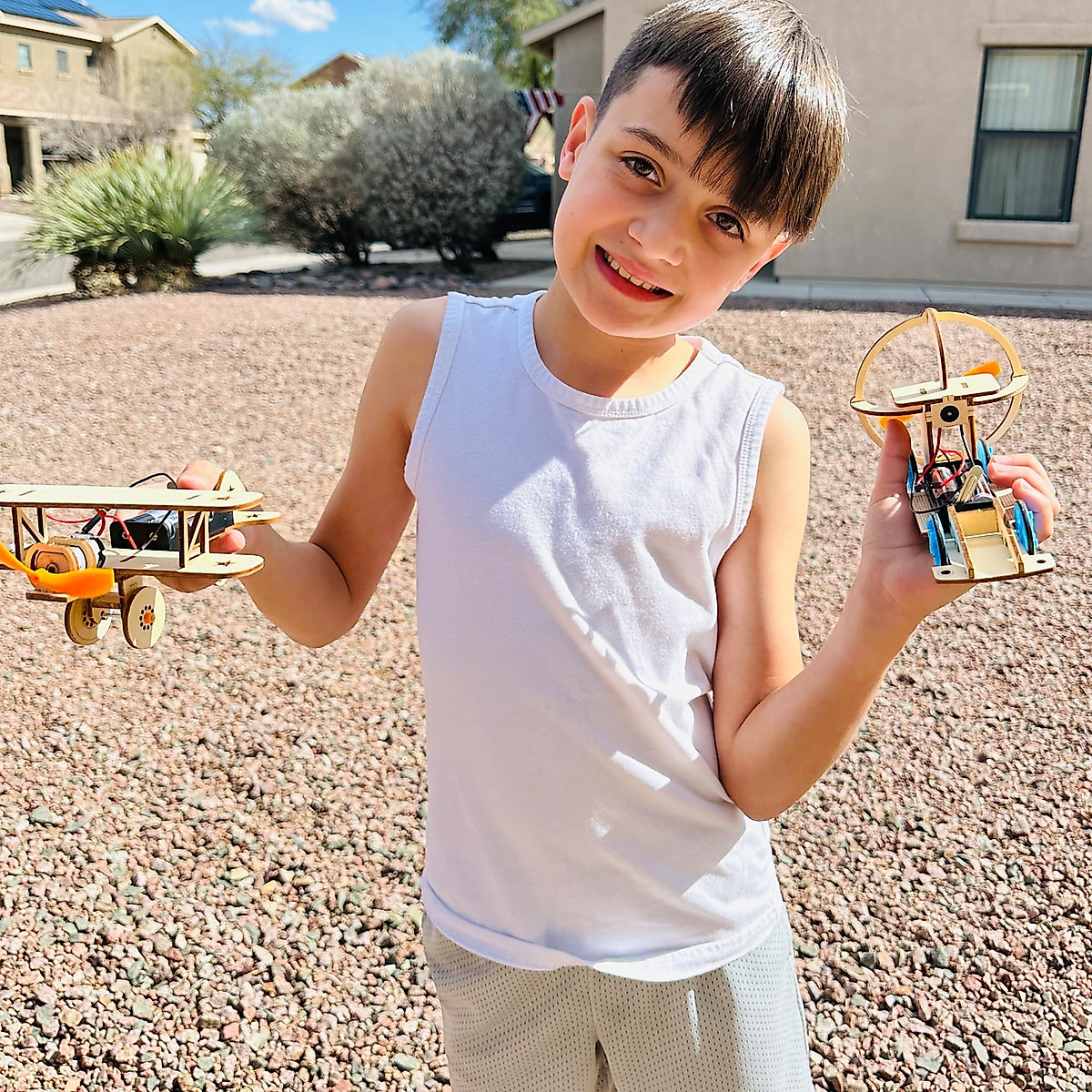STEM Kits for Kids Age 8-10-12-14, Science Projects for Kids Ages 8-12, Stem Building Toys for Boys Age 8 9 10 12 13 14, Solar Car & STEM Activities Engineering Kits, Diy Kits for Kids, Gifts for Boys