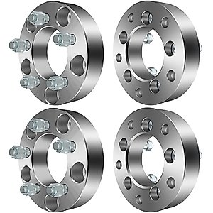 AUTOMUTO 4set 1.5" Thick 5 Lug Wheel Spacers Adapters 5x135 to 5x4.5 12x1.5 Studs fit for 1998-2002 for Expedition Wheel adapters for Navigator Wheel adapters