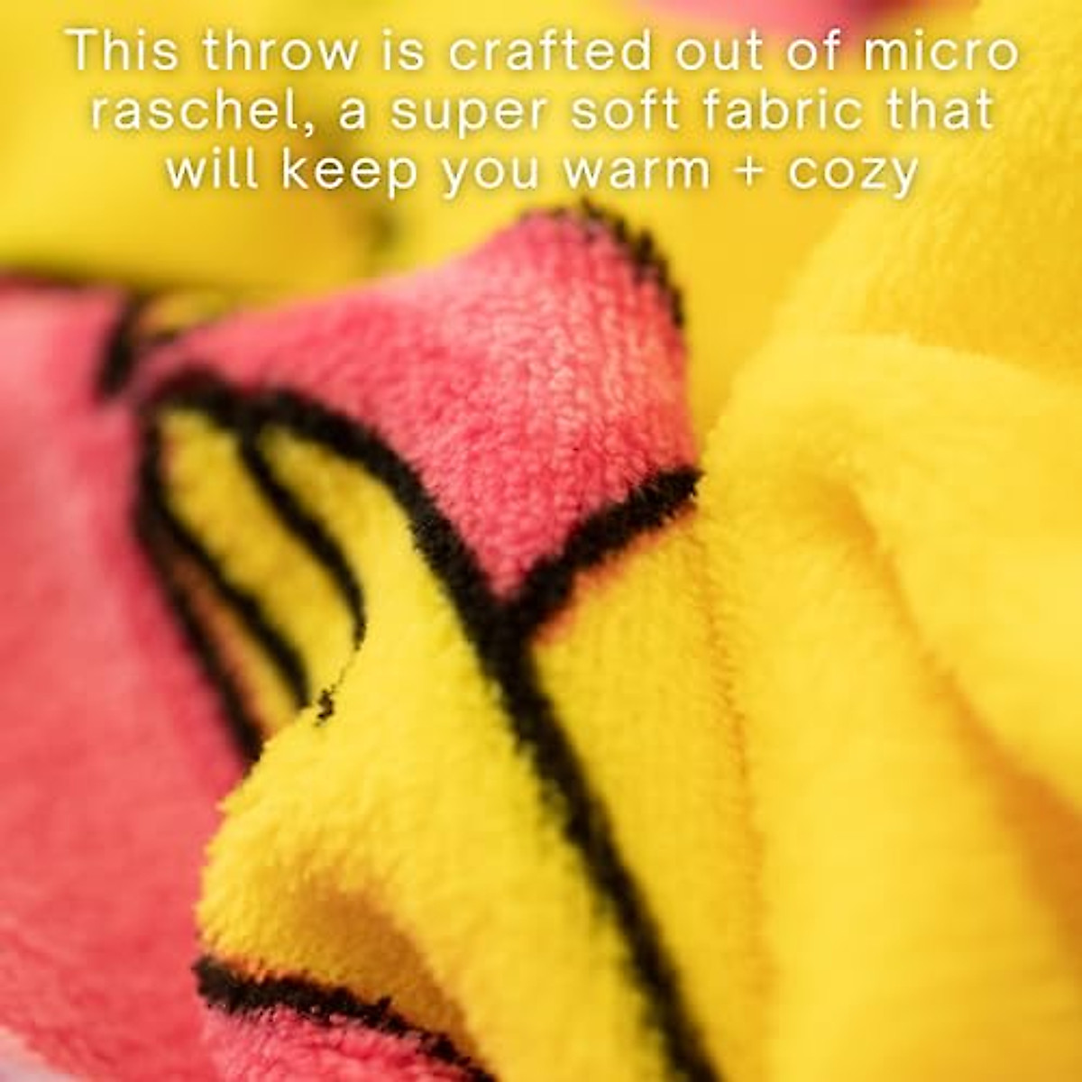 Franco Pokemon Anime Pikachu and Eevee Kids Bedding Super Soft Micro Raschel Throw, 46 in x 60 in, (Official Licensed Product)