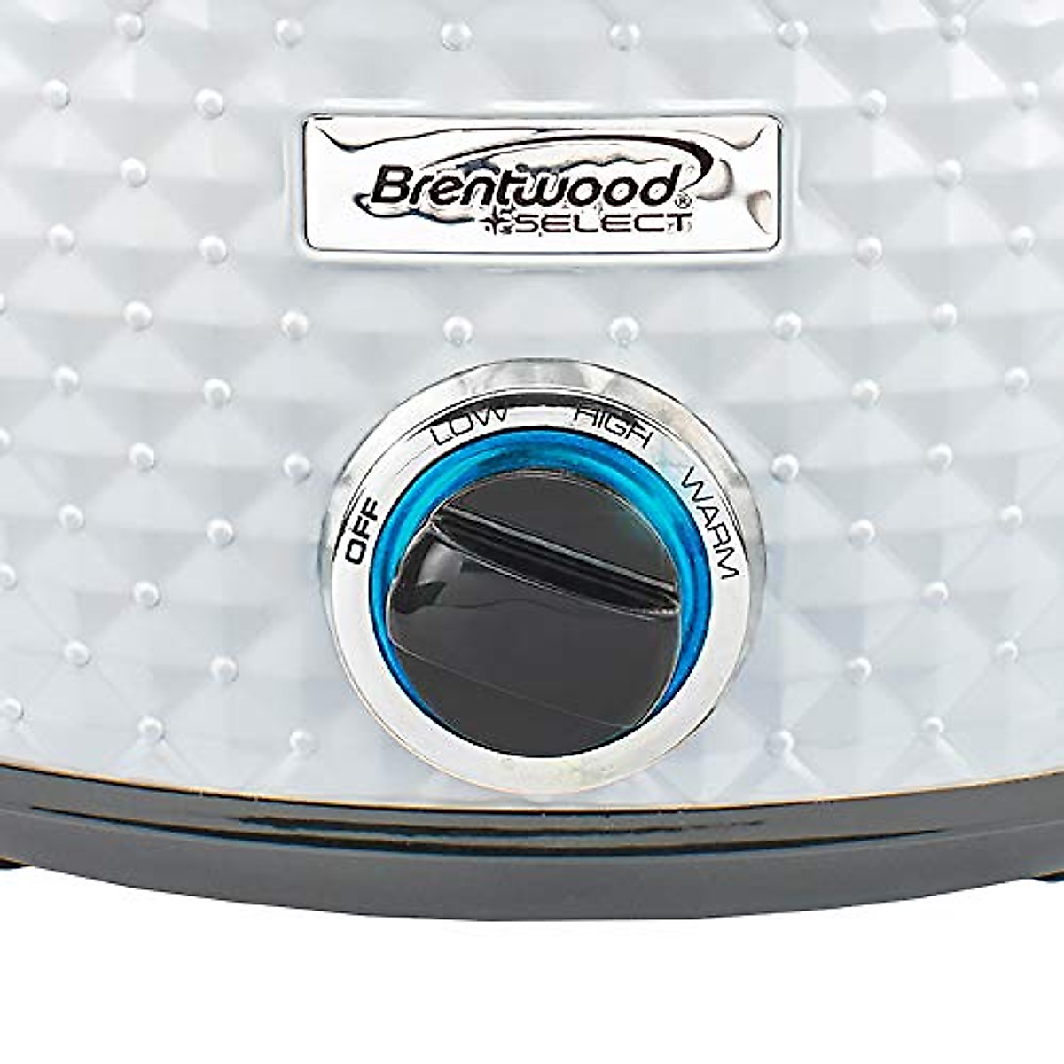 Brentwood Select SC-157W Slow Cooker, 7 Quart, White