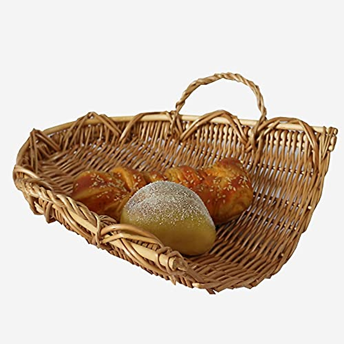 UXZDX Baking Bread Basket Pastry Basket, Creative Wicker Basket Bread Basket Decoration Basket