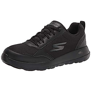 Skechers mens Gowalk Max-athletic Workout Walking Shoe With Air Cooled Foam Sneaker, Black 2, 13 X-Wide US