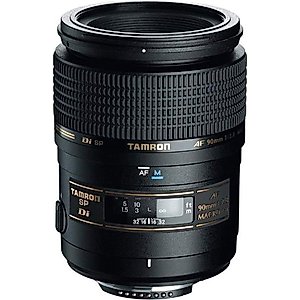 Tamron AF 90mm f/2.8 Di SP AF/MF 1:1 Macro Lens for Nikon Digital SLR Cameras