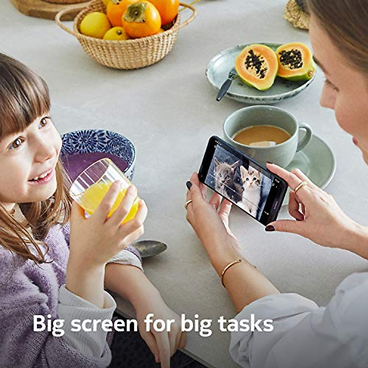 Nokia 5.4 | Android 10 | Unlocked Smartphone | 2-Day Battery | Dual SIM | US Version | 4/128GB | 6.39-Inch Screen | 48MP Quad Camera | Polar Night