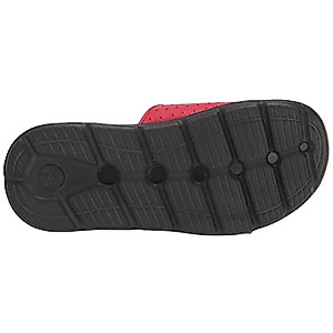 Under Armour boys Ignite Pro Slide Sandal, (600) Red/Black/Black, 12 Little Kid US
