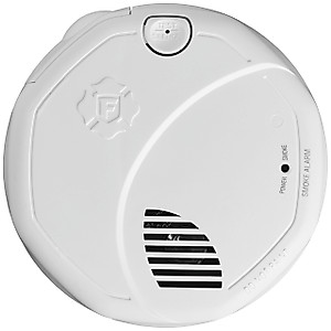 First Alert SA511CN2-3ST Wireless Interconnected Smoke Alarm with Voice Location, Battery Operated, Pack of 2 , WHITE