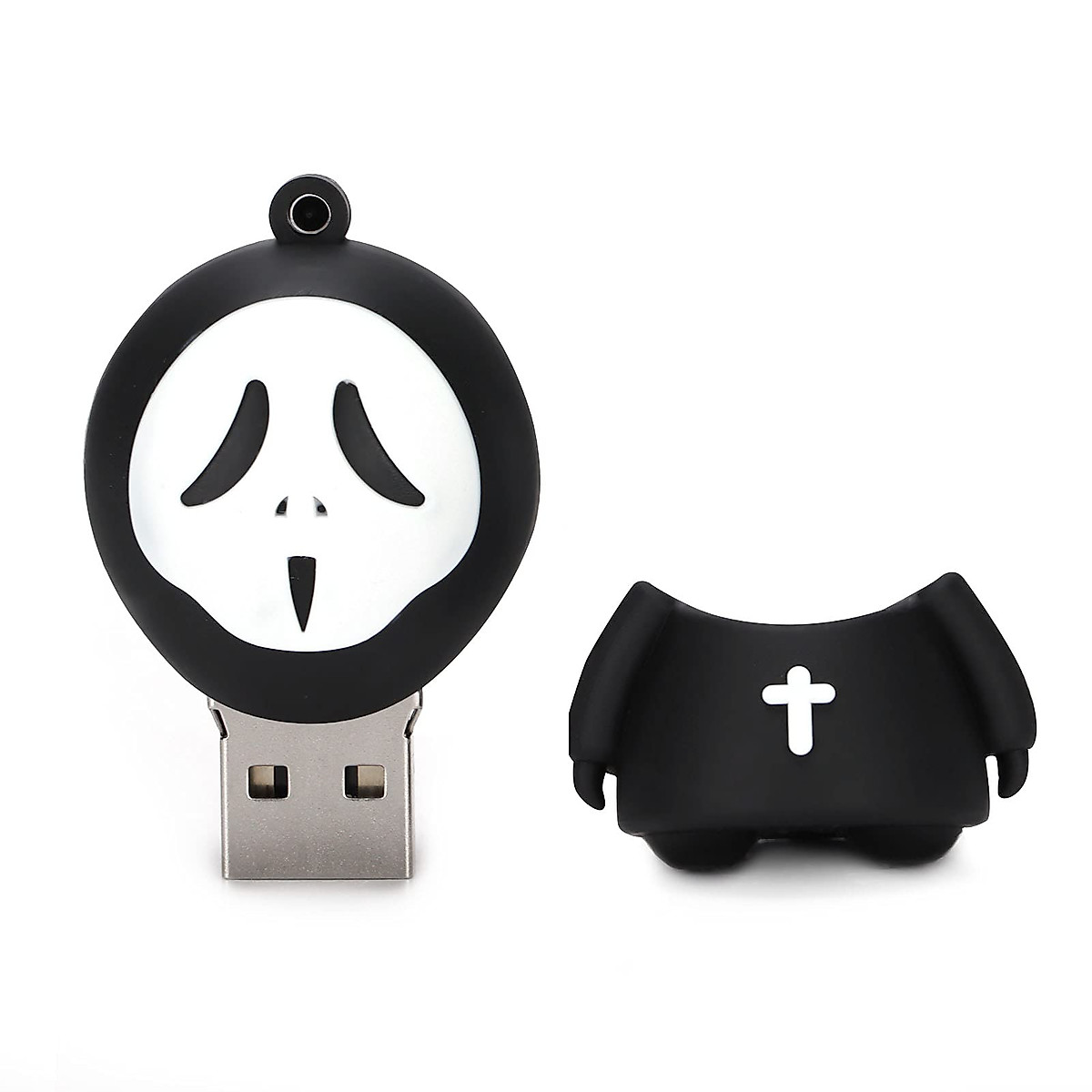 USB Flash Drive USB2.0 Memory Stick, Faceless Ghost Cartoon U Disk Drive Storage High Speed Thumb Drive, Data Transmission Portable for Computer/Laptop (32GB)
