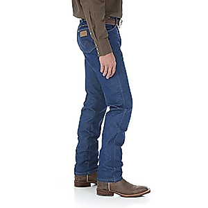 Wrangler Men's 13MWZ Cowboy Cut Original Fit Jean, Rigid Indigo, 32W x 32L