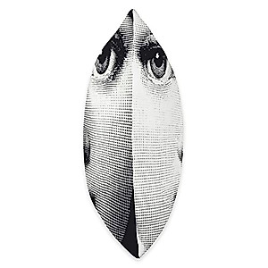 Fornasetti, shut up Throw Pillow