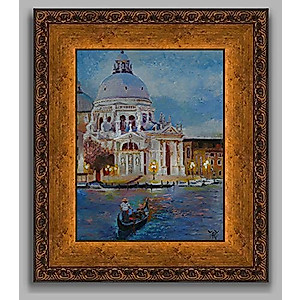 SOLD Santa Maria Cathedral, Venice - Grand Canal by internationally renown painter Yary Dluhos