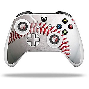 WraptorSkinz Decal Vinyl Skin Wrap compatible with XBOX One S/X Controller - Baseball (CONTROLLER NOT INCLUDED)