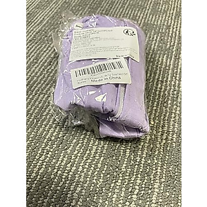 Yoolhamy Cat Recovery Suit for Post After Surgery, Elizabethan Collar & Cone Alternative, Anti-Licking Wound for Abdominal Wounds or Skin Diseases Kitten Bodysuit (Purple, L)