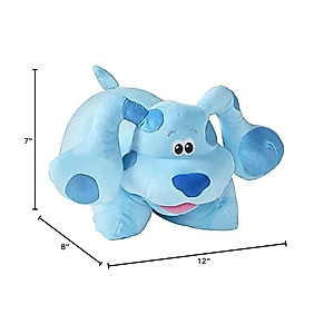 Pillow Pets Blue's Clues 16” Stuffed Animal Dog - Nickelodeon Blue Plush