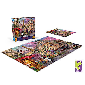 Ceaco - David Maclean - Cities - Bonjour Paris - 1000 Piece Jigsaw Puzzle