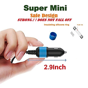 Thermoelectric Cooler DC Power Cable Cord for Car Cooler Cool Box Mini Fridge 12V Cooler Electric Cooler 2 Pin Lead Cable Plug Wire to Mini Fridge for Office