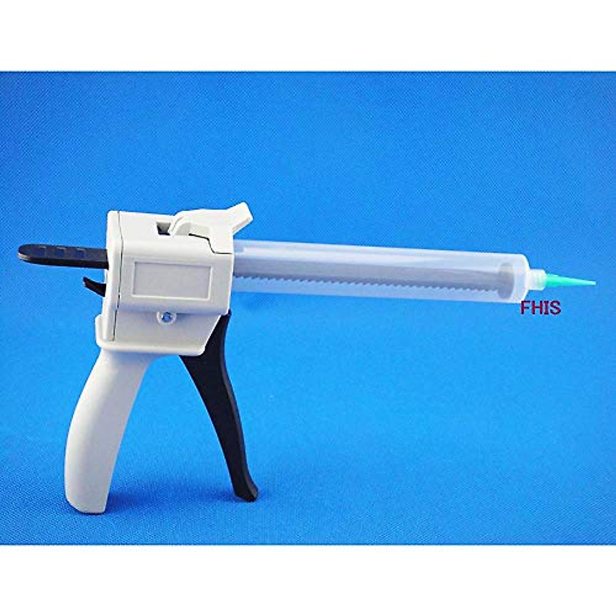 Fhis Dispensing Manually Single Liquid Glue Gun 30cc/55cc Common 1Pcs and Cones 1Pcs and Dispensing Tips 1Pcs (55cc)