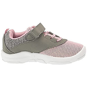 OshKosh B'Gosh Girls Noomo Sneaker, Olive, 6 Toddler