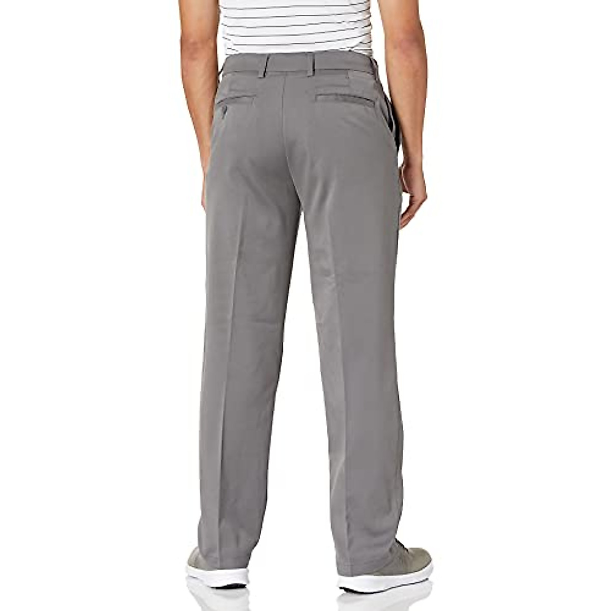 Amazon Essentials Men's Classic-Fit Stretch Golf Pant (Available in Big & Tall), Grey, 36W x 34L