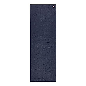 Manduka PRO Lite Long & Wide Yoga Mat - Lightweight For Women and Men, Non Slip, Cushion for Joint Support and Stability, 4.7mm Thick, 79in x 30in (200cm x 132cm), Midnight Blue