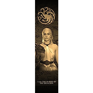 Daenerys Targaryen Game of Thrones Bookograph Metal Bookmark