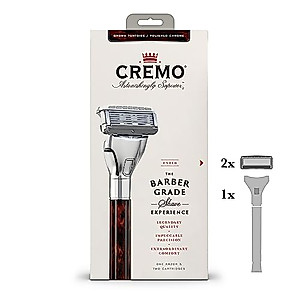 Cremo Astonishingly Superior Tortoise Shell (Horn) Razor Kit