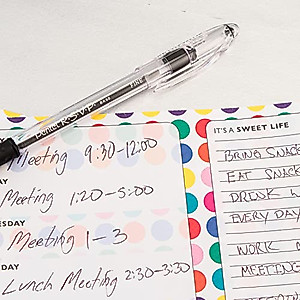 Pentel® R.S.V.P.® Ballpoint Pens, Fine Point, 0.7 mm, Clear Barrel, Black Ink, Pack Of 12