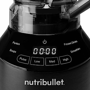 Nutribullet Digital Smart Touch Combo with Single-Serve Cups 1500 Watt Large Capacity Blender