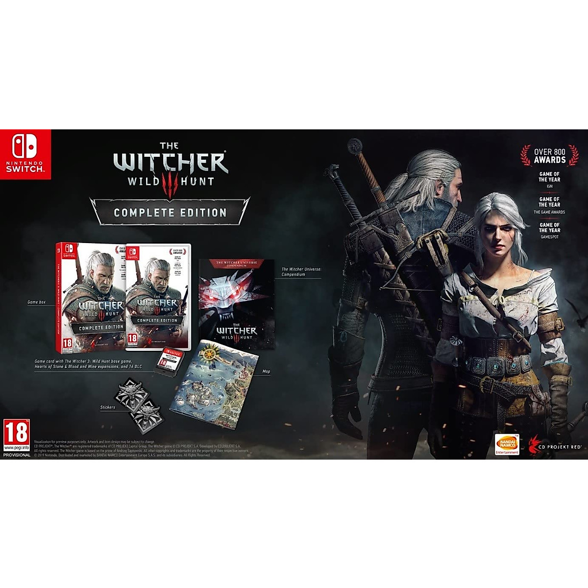 The Witcher 3 Wild Hunt Complete Edition (Nintendo Switch)