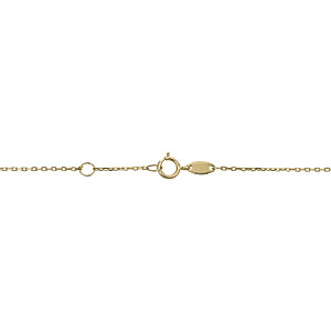 Kooljewelry 14k Yellow Gold Interlocking Circles Adjustable Bracelet (adjusts to 7 or 7.5 inch)