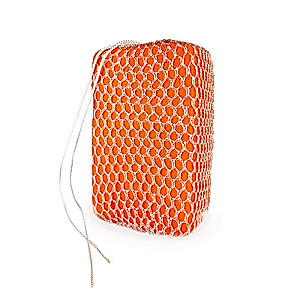 Zorbie Water Bobble Hot Tub Oil Scum Absorber - Scum Absorbing Sponge for Spas and Hot Tubs - Naturally Cleaner Water with Spa Sponges for Hot Tubs - Orange Floating Bobble with String- Single Package